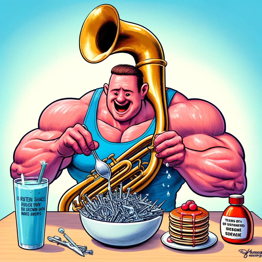The daily routine of a professional tuba player – Norveilex.com